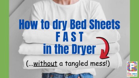 How To Dry Bed Sheets In A Dryer FAST (I Tested 4 Ways!) | DIY ...